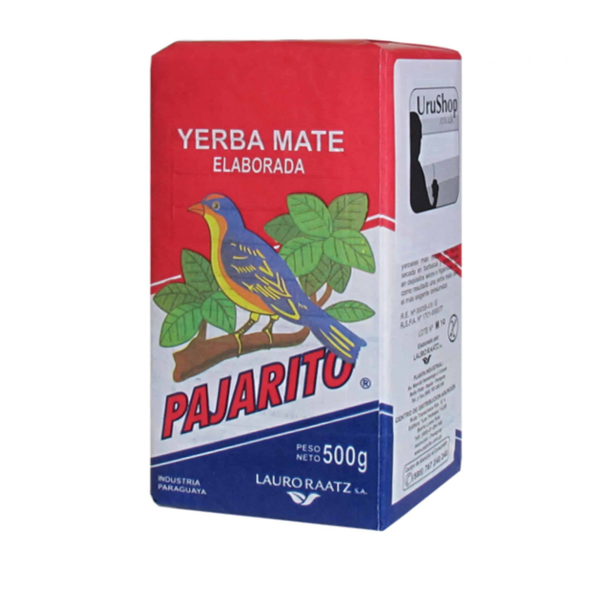YERBA MATE PAJARITO 500g